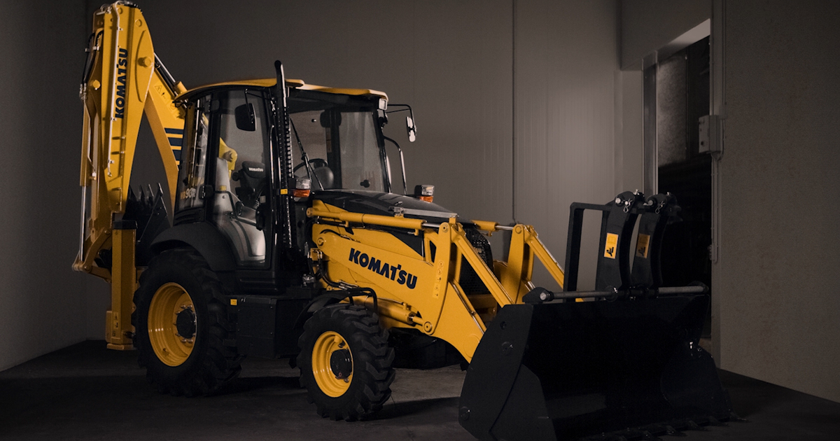 Komatsu Backhoe Loader WB93R 8