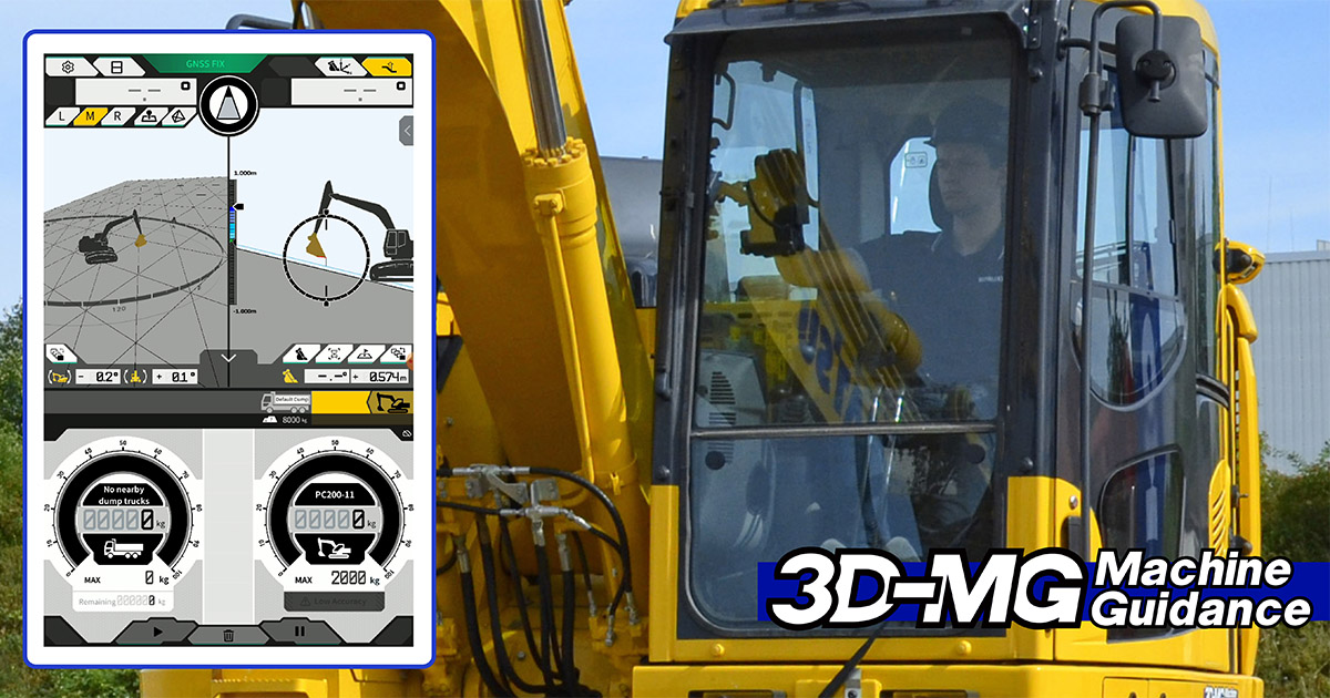 Smart Construction 3D Machine Guidance