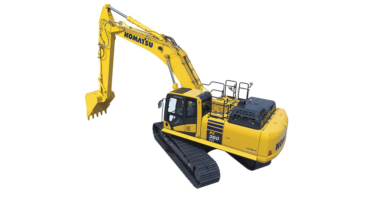 Komatsu Intelligent Machine Control Excavator PC360LCi-11
