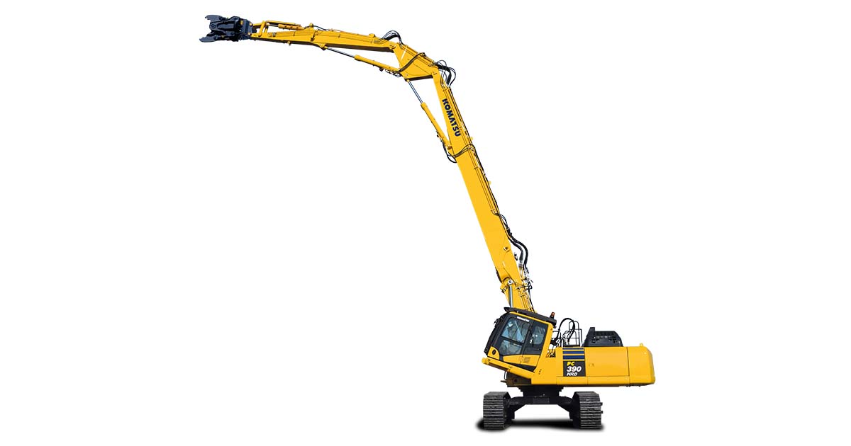 Komatsu Europe announces PC390HRD-11 High Reach Demolition Excavator
