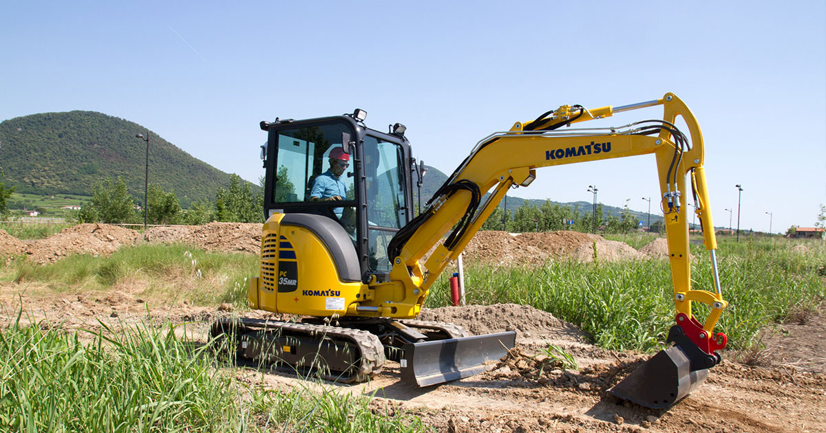 Komatsu Mini Excavator PC35MR-5