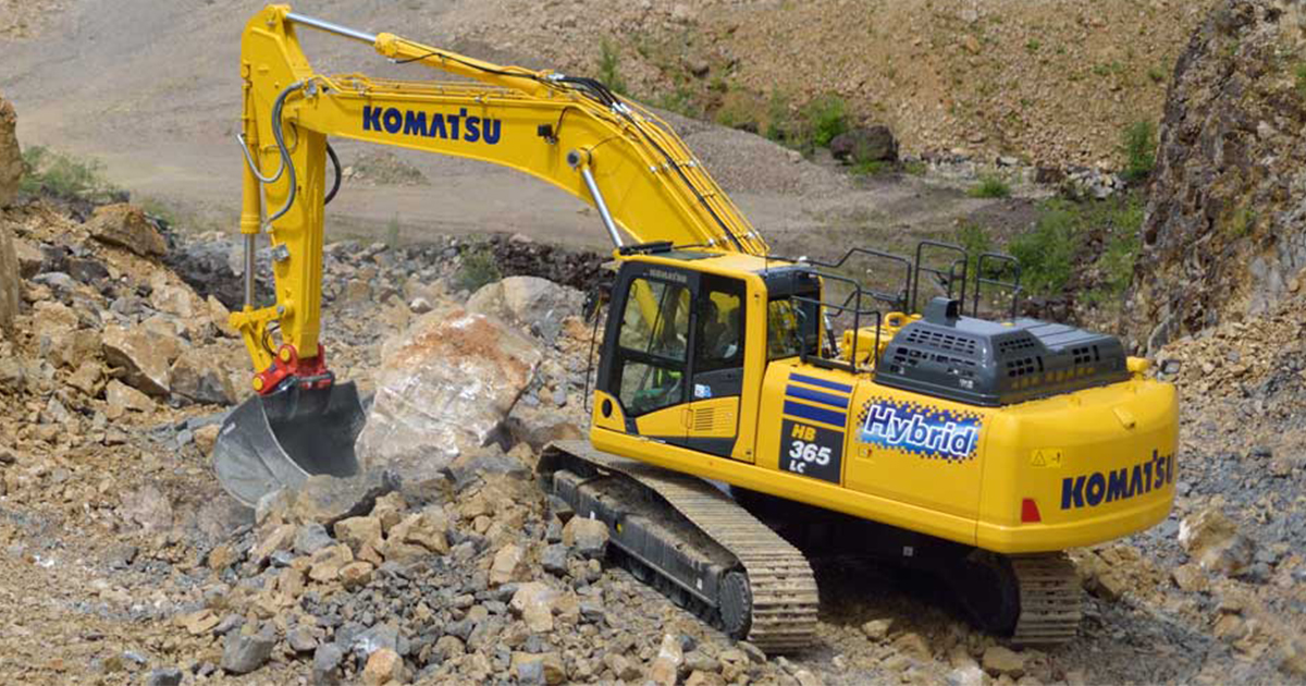 Hybrid Crawler Excavators | Komatsu