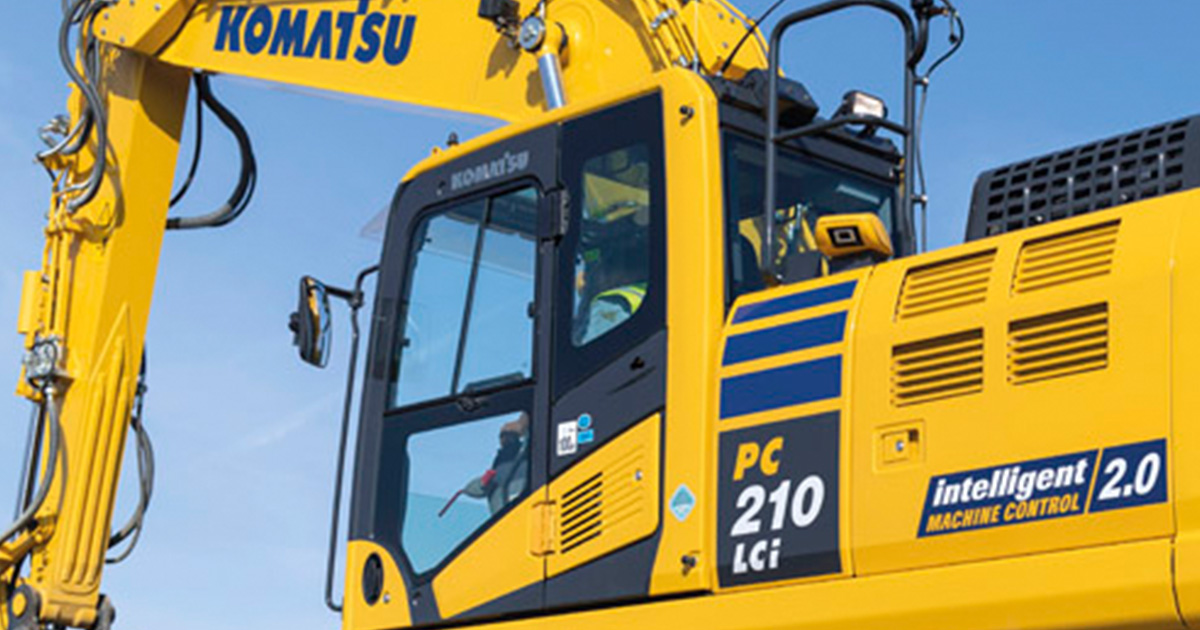 intelligent Machine Control Pelles hydrauliques | Komatsu