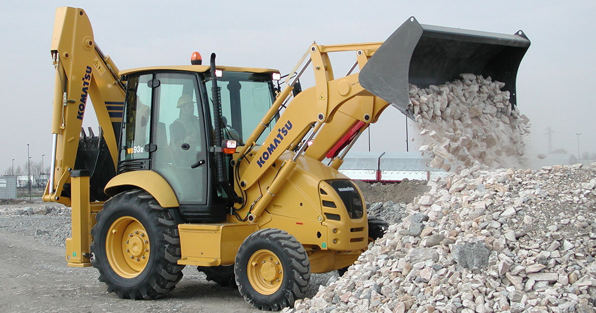 Komatsu Backhoe Loader WB93R-5