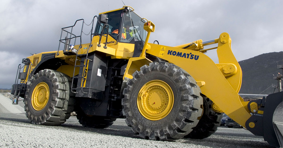 Komatsu Chargeuse sur pneus WA600-6