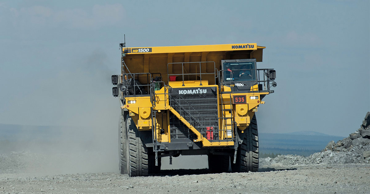 Komatsu Rigid Dump Trucks HD1500-8