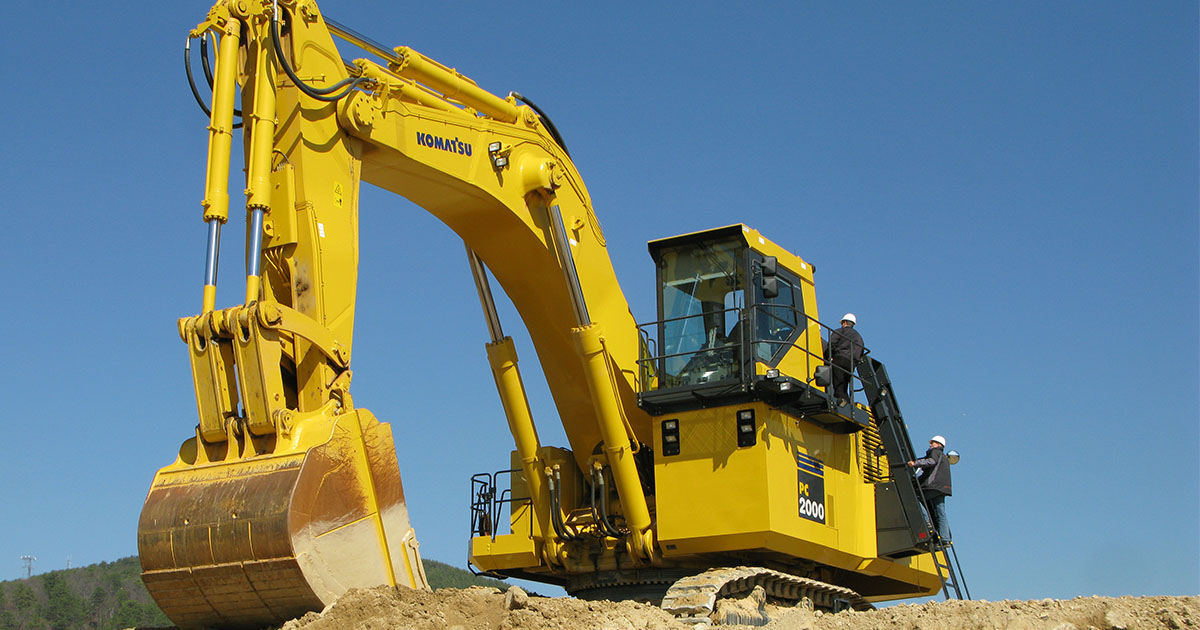 Komatsu Miningbagger PC2000-8