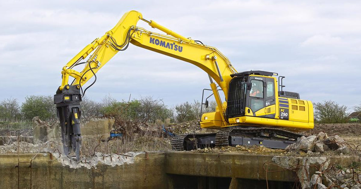 Mono/Straight Boom Demolition | Komatsu