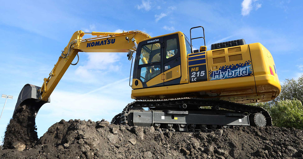 Komatsu Hybrid Hydraulikbagger HB215LC-3