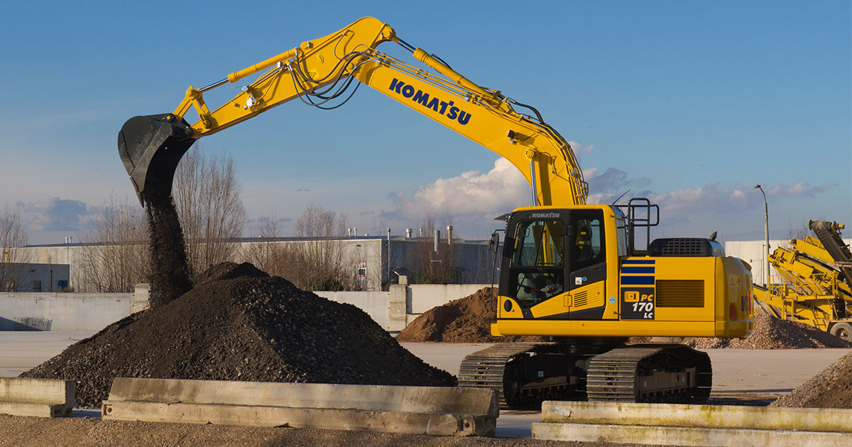 Komatsu Standard Crawler Excavator PC170LC-10