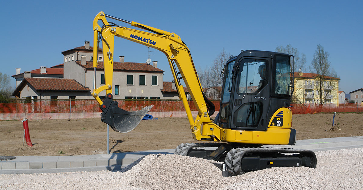 Komatsu Mini Escavatore PC45MR-3