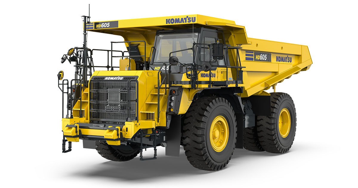 Komatsu Rigid Dump Trucks HD465-10