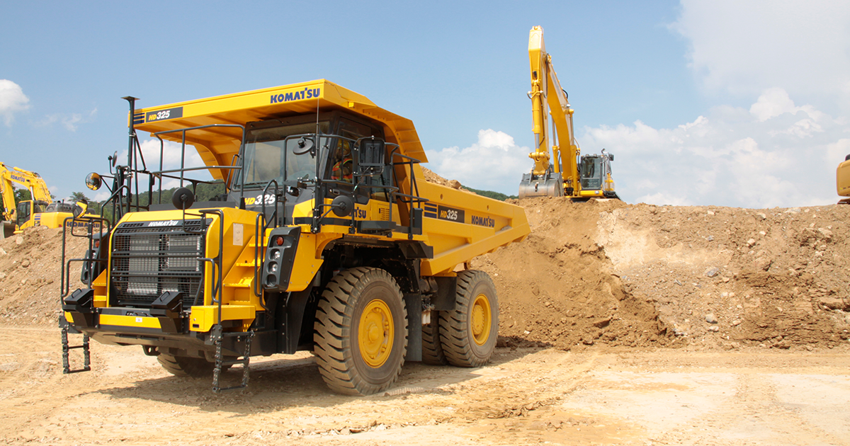 Komatsu Rigid Dump Trucks HD325-8