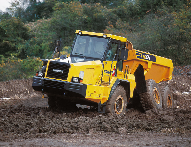 Archivio prodotti: Komatsu Dumper Articolato HM300-1