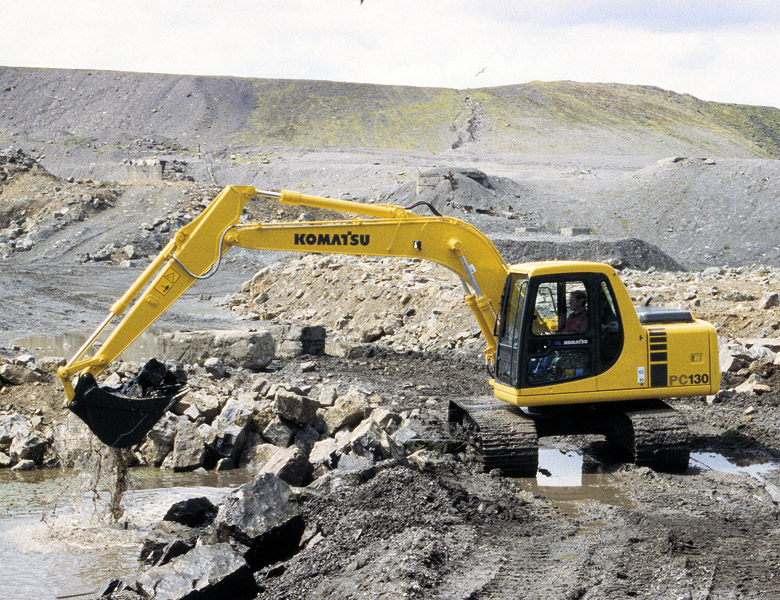 Archive products: Komatsu Standard Crawler Excavators PC130-6