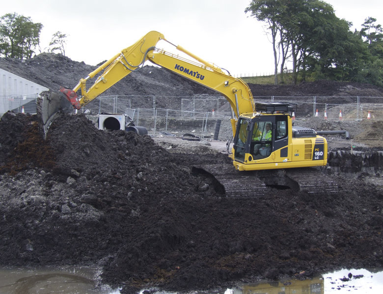 Archive products: Komatsu Standard Crawler Excavators PC160LC-8 LGP