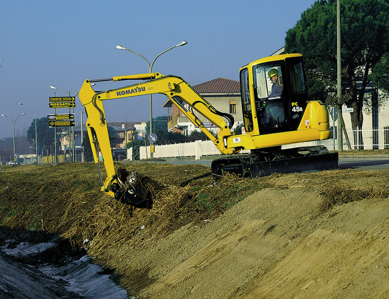 Archive products: Komatsu Mini Excavator PC45R-8