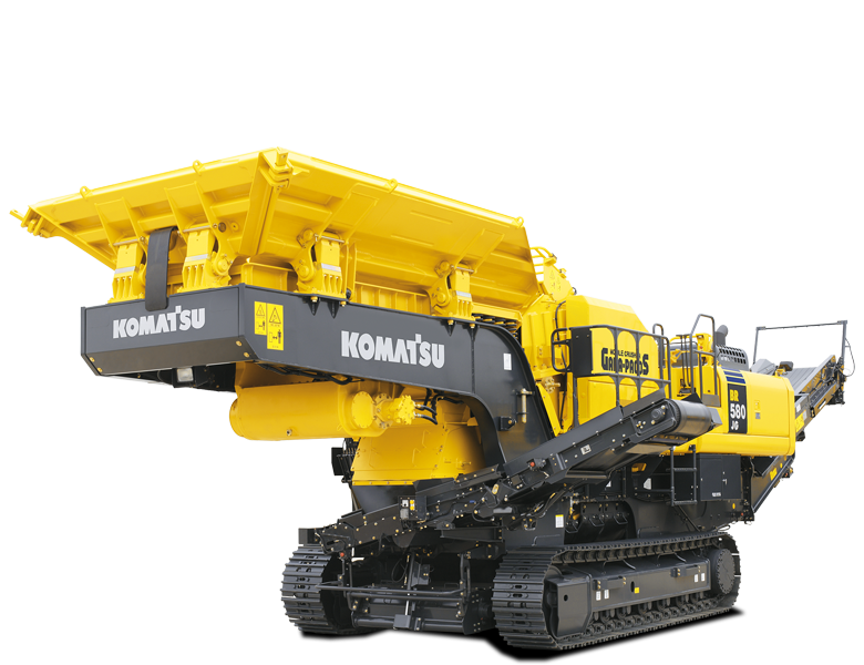 Produktarchiv: Komatsu Mobiler Brecher BR580JG