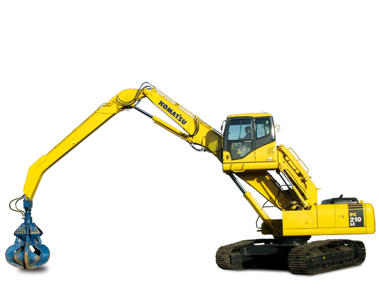 Produktarchiv: Komatsu Hydraulikbagger für den Materialumschlag PC210LC ...
