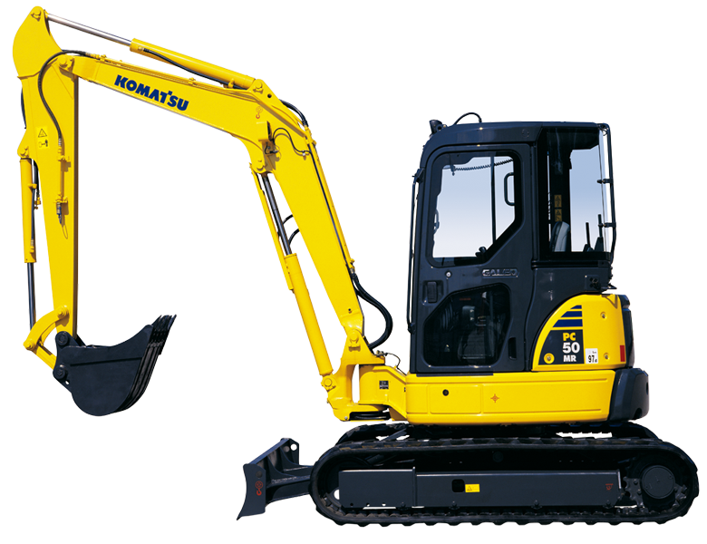 Archive products: Komatsu Mini Excavator PC50MR-2