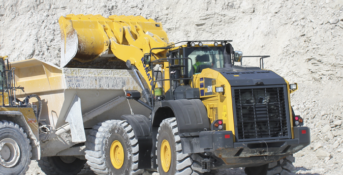 Komatsu Wheel Loader WA500-8