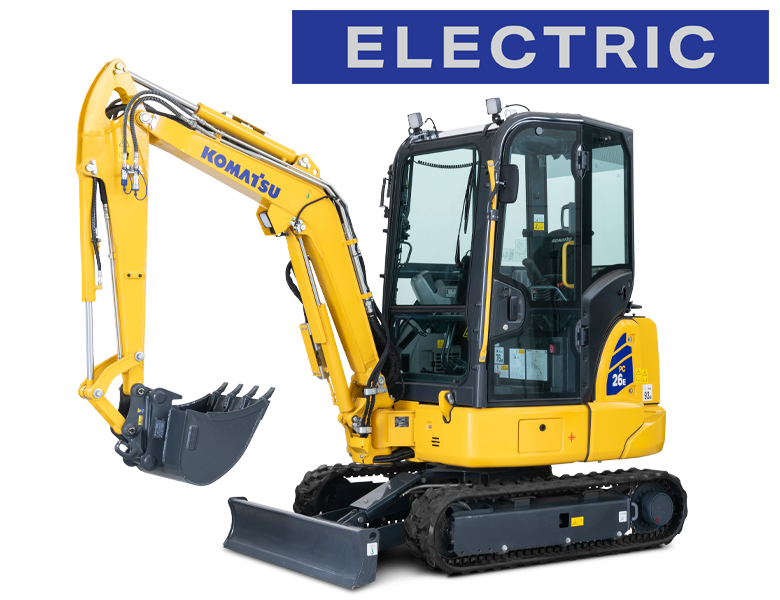 Komatsu Mini Excavator PC26E-6