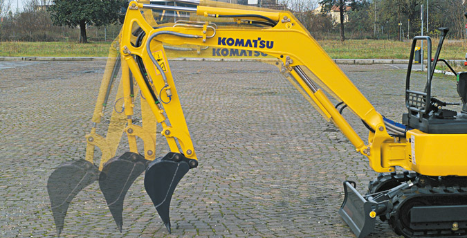 Komatsu Mini Escavatore PC45MR-3 | Komatsu