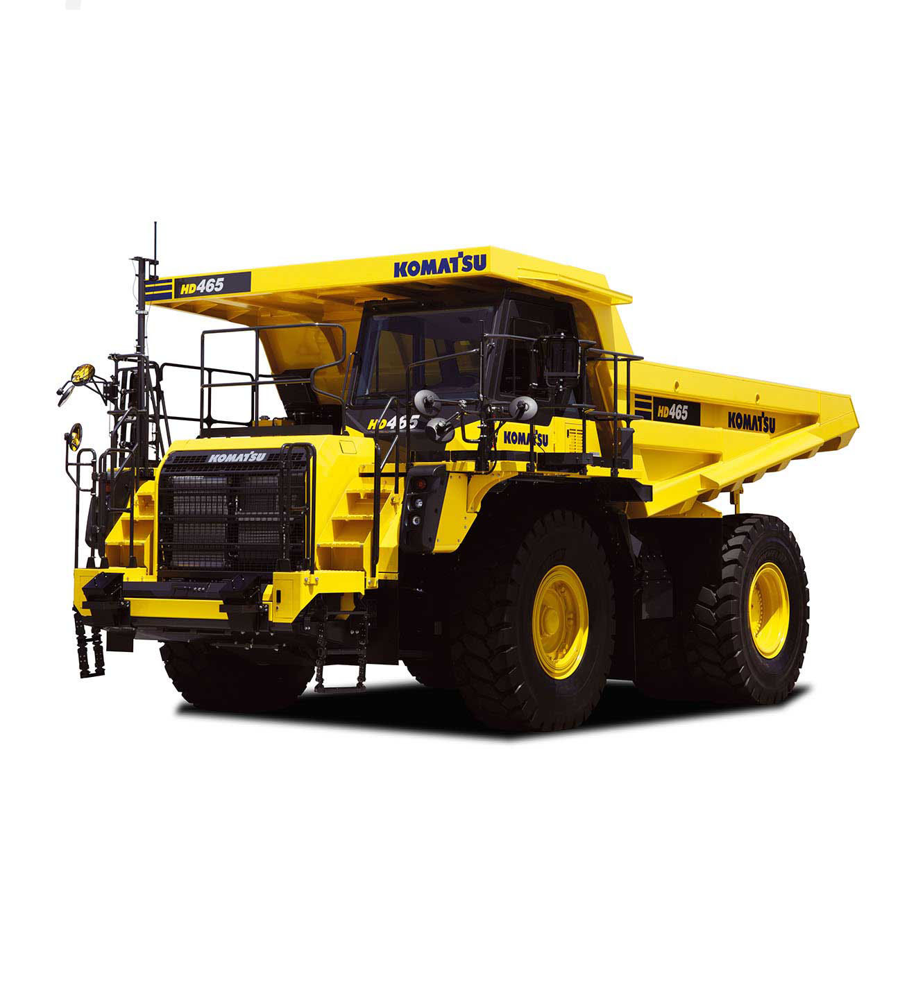 Komatsu Europe introduces HD465-8 and HD605-8 Rigid Dump Trucks | Komatsu