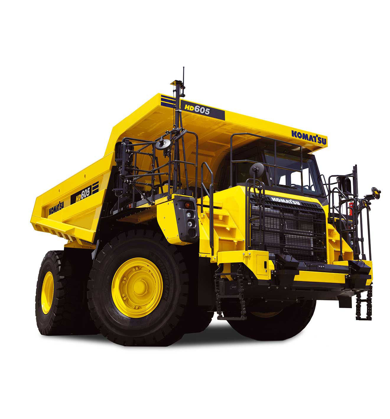Komatsu Europe introduces HD465-8 and HD605-8 Rigid Dump Trucks | Komatsu