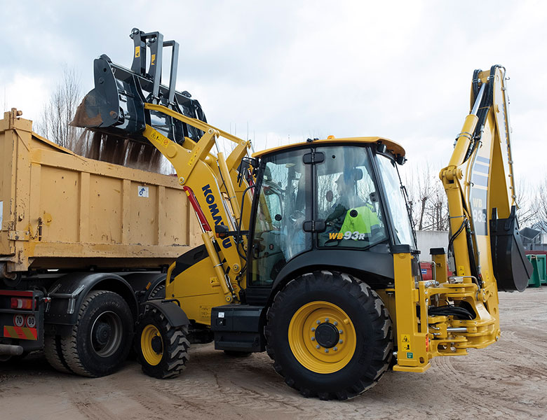 Komatsu Backhoe Loader WB93R-8 | Komatsu