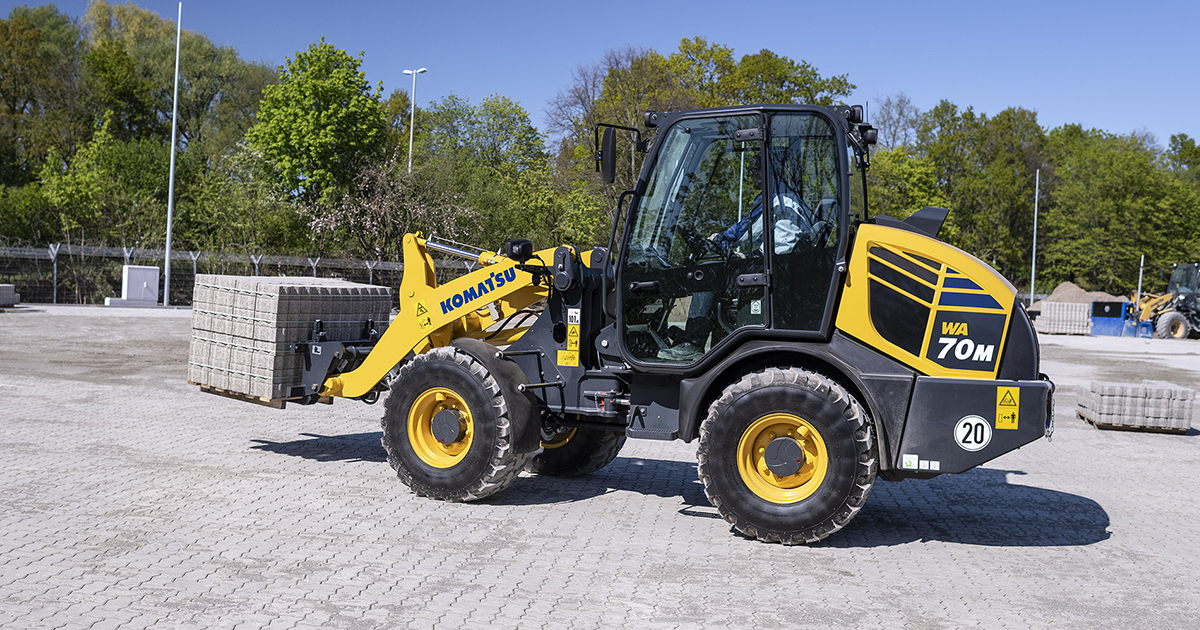 Komatsu Compact Wheel Loader WA70M-8 | Komatsu