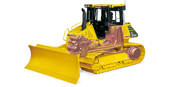 Komatsu Crawler Dozer D61EX-24 D61PX-24 | Komatsu