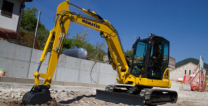 Komatsu Mini Excavator PC55MR-5 | Komatsu