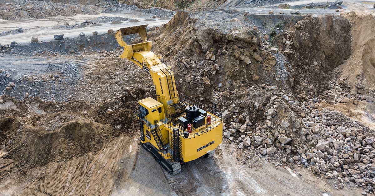Komatsu Mining Excavator PC4000-11 | Komatsu
