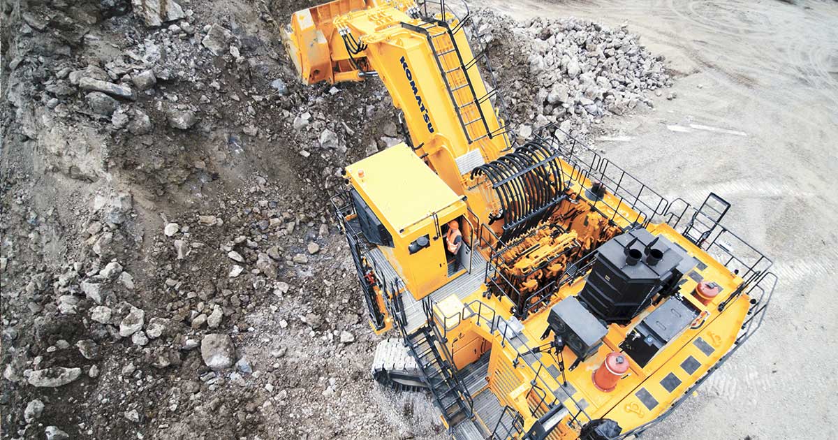 Komatsu Mining Excavator PC4000-11 | Komatsu