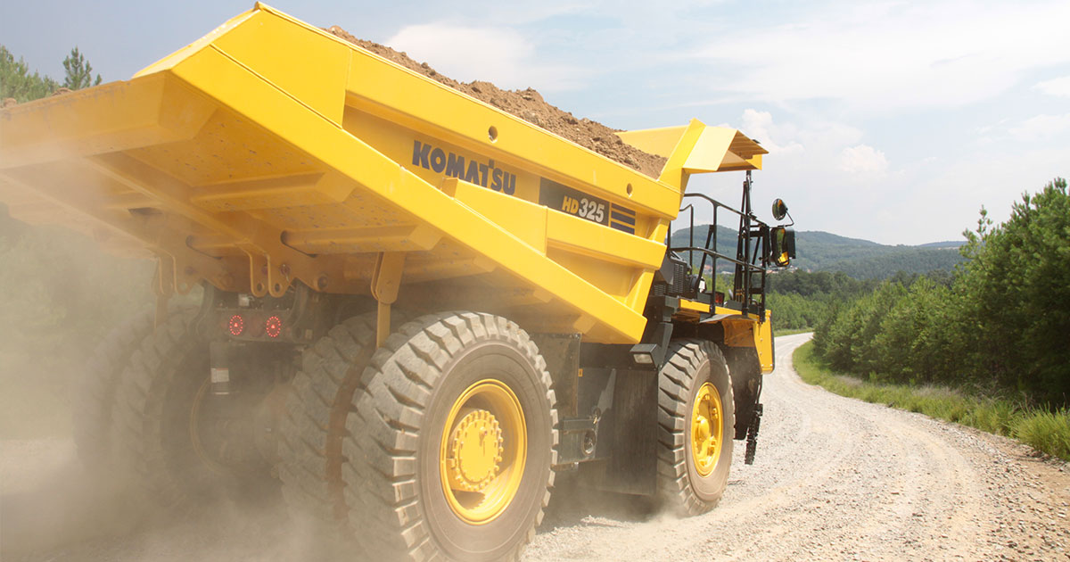 Komatsu Rigid Dump Trucks HD325-8 | Komatsu