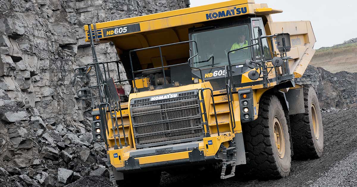 Komatsu Dumper Rigido HD605-8 | Komatsu